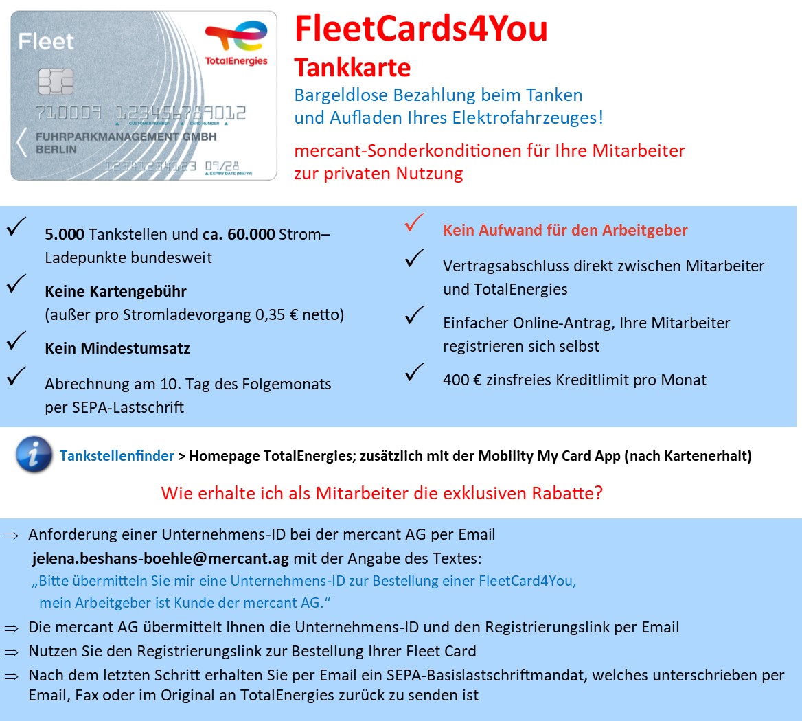 Total Card privat - mercant AG